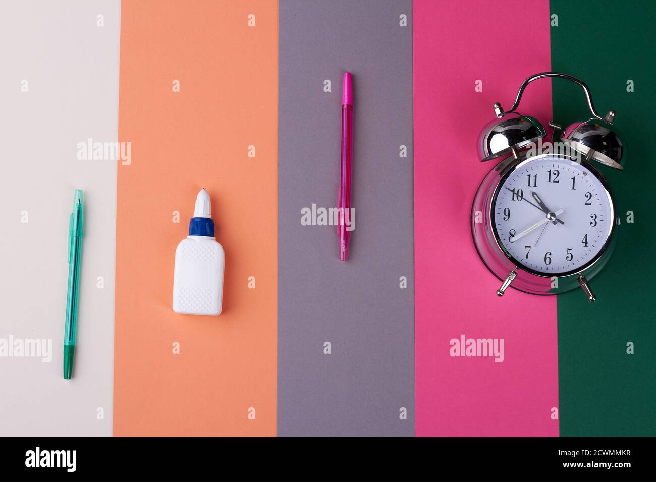 Composition of items for education Stock Photo - Alamy