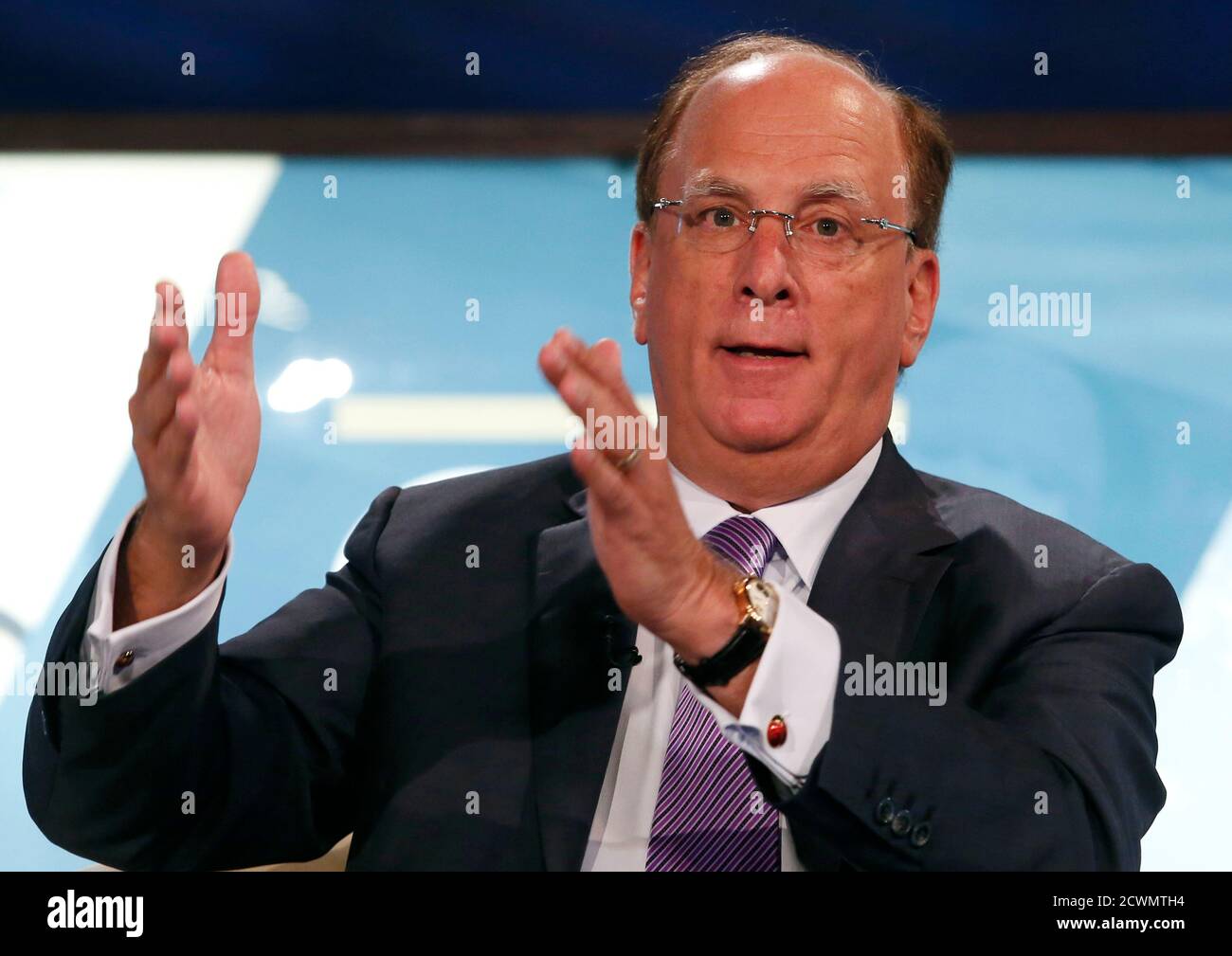 Blackrock ceo laurence fink hi-res stock photography and images - Alamy
