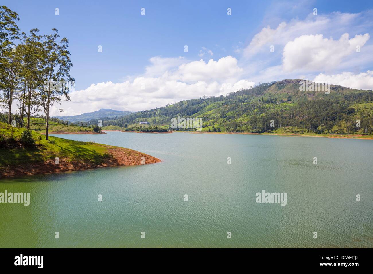 Sri Lanka, Hatton, Castlereagh Lake Stock Photo - Alamy