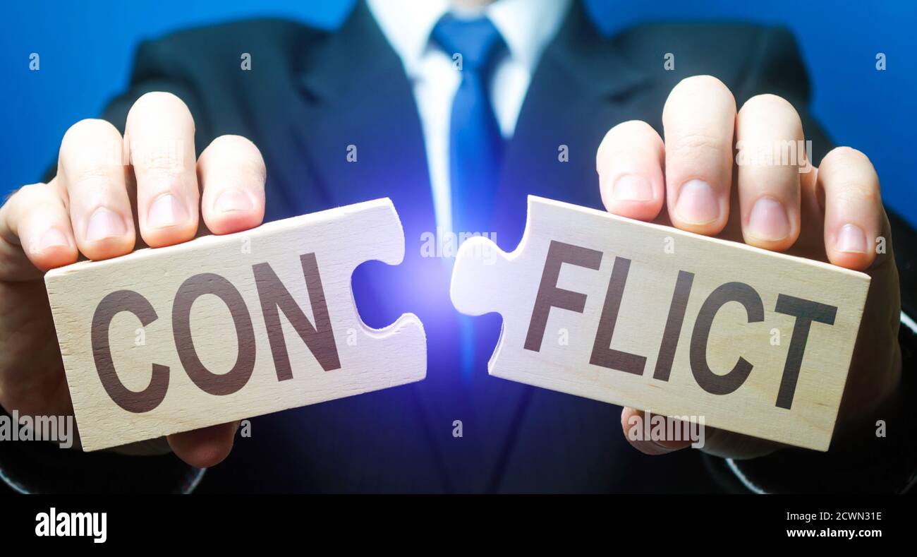 Conflict resolution hi-res stock photography and images - Alamy