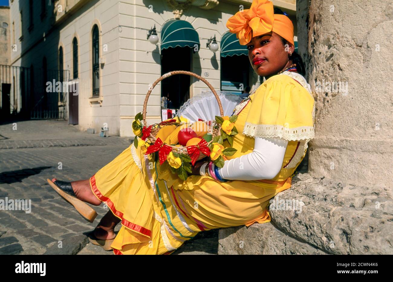Traditional cuban dress hi-res stock photography and images - Alamy