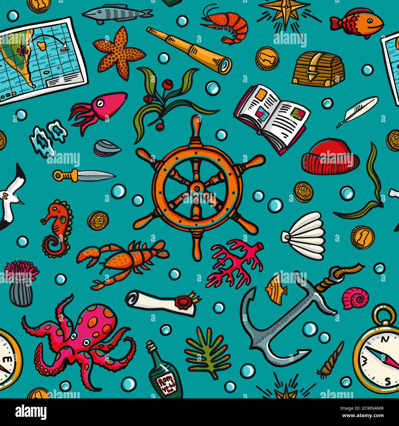 Seaside on a map Stock Vector Images - Alamy