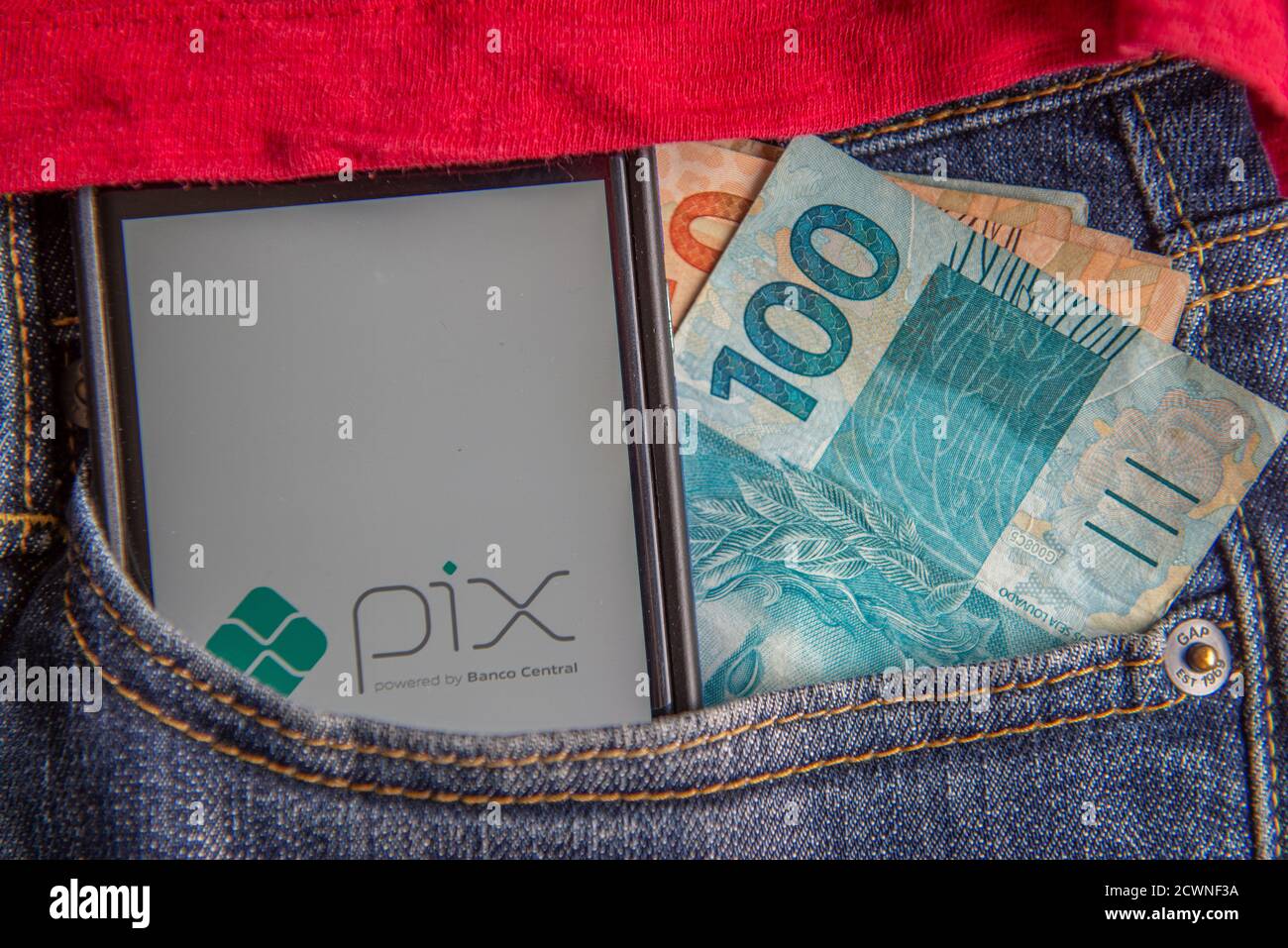 Brazilian government logo hi-res stock photography and images - Alamy