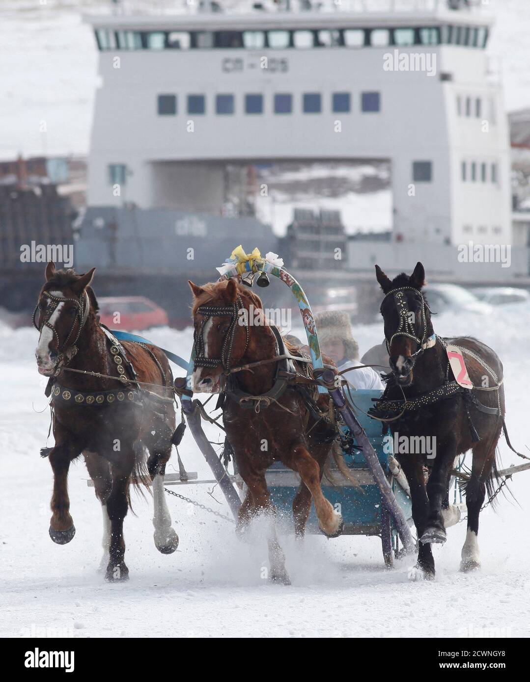 Troika sledge hi-res stock photography and images - Alamy