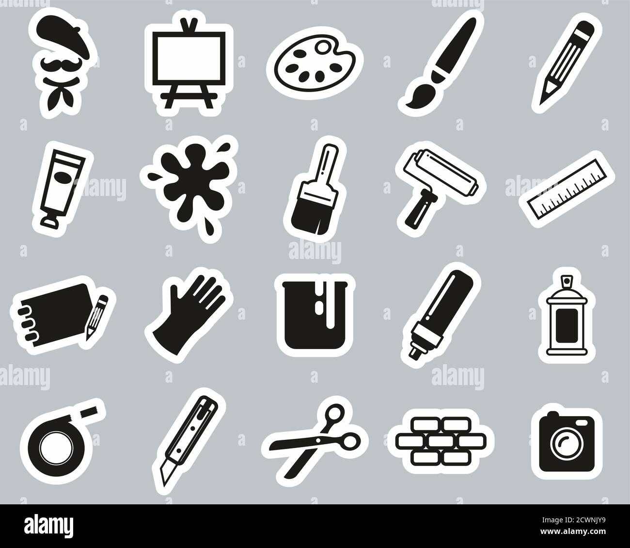 Artist sketchbook Stock Vector Images - Alamy