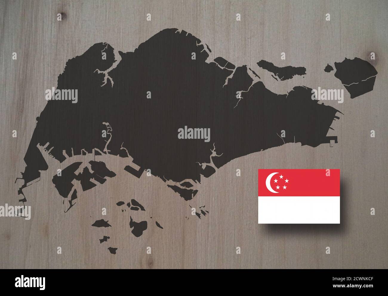 Singapore Country Map World