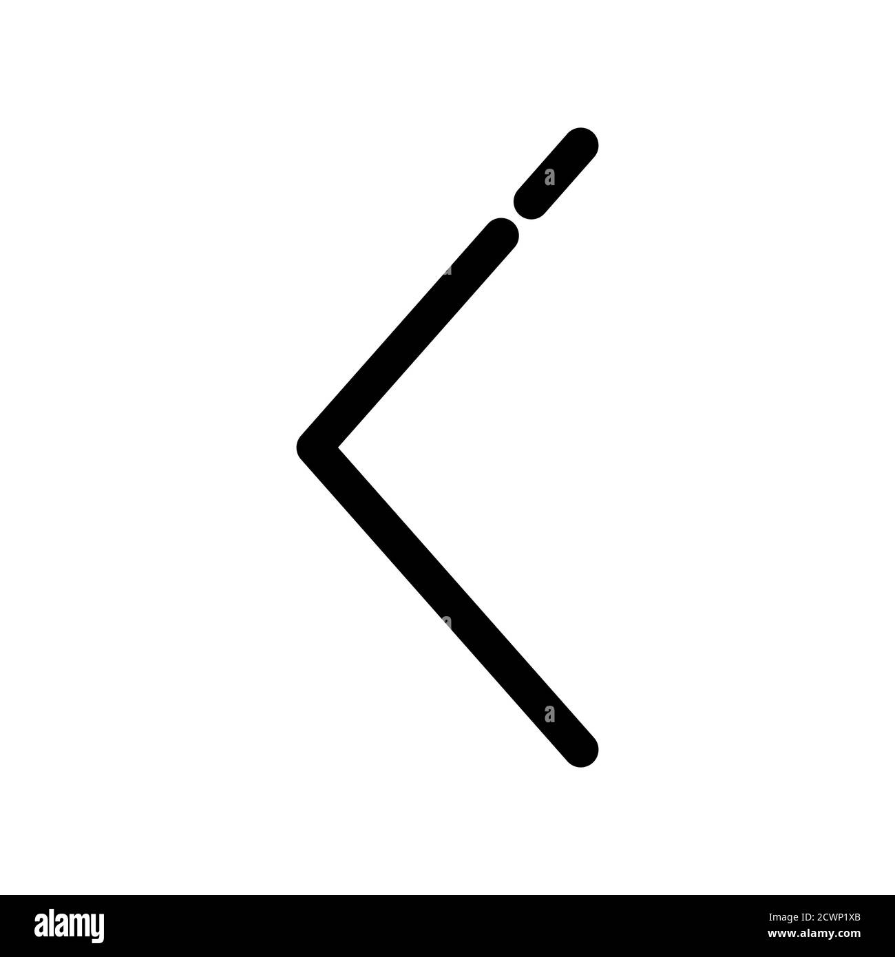 Arrow left hi-res stock photography and images - Alamy