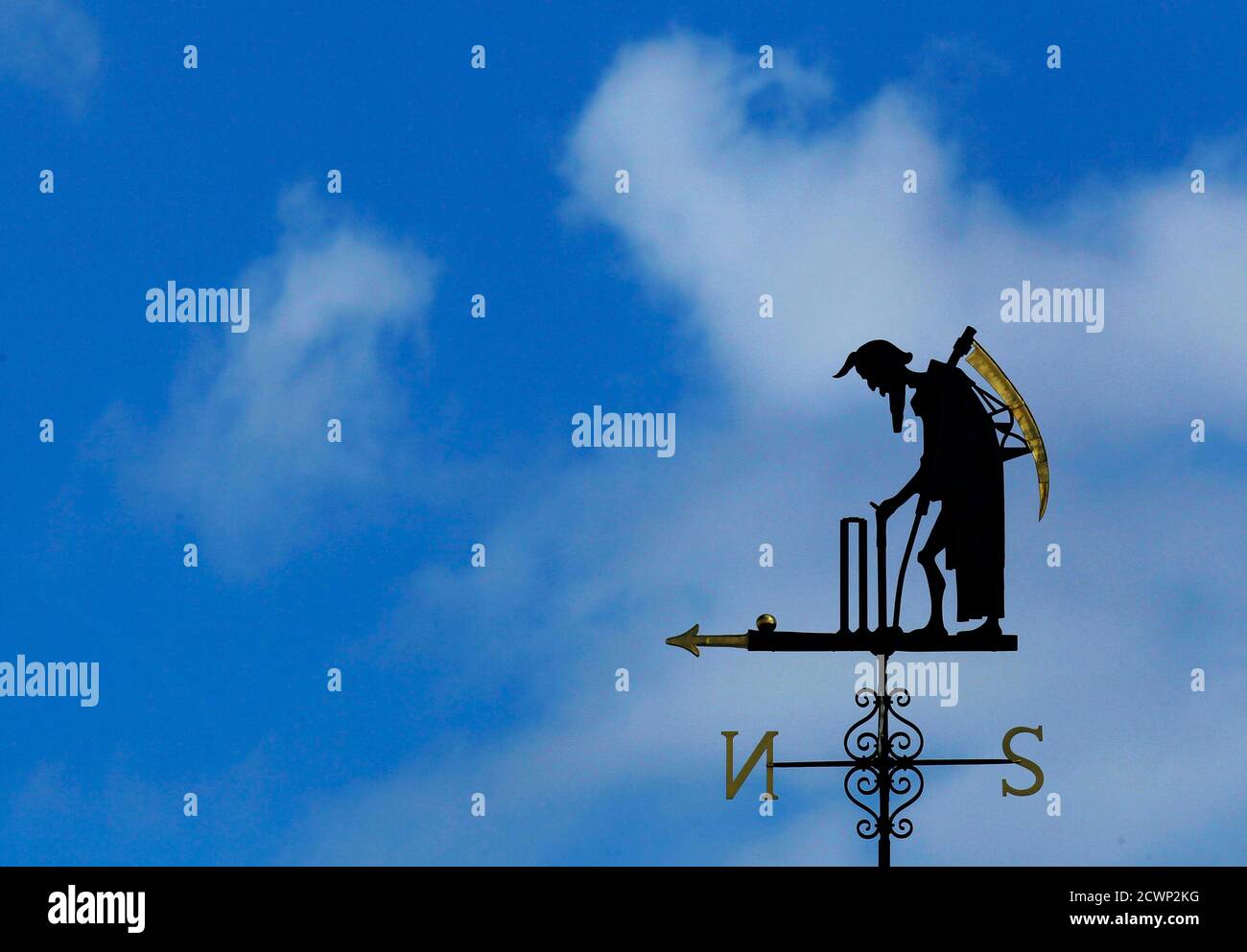 Old father time and weather vane hi-res stock photography and images ...