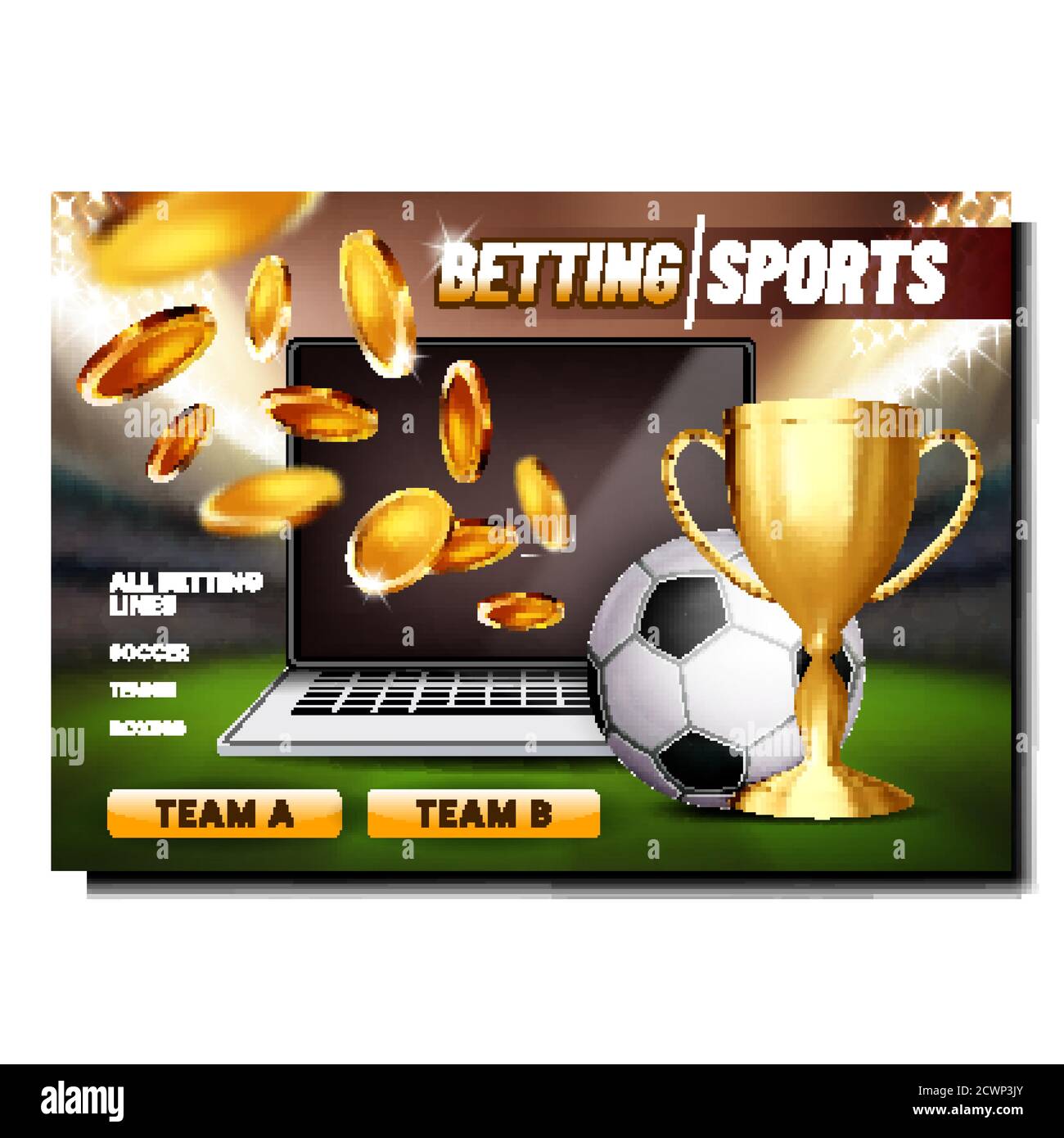Betting boxing Stock Vector Images - Alamy