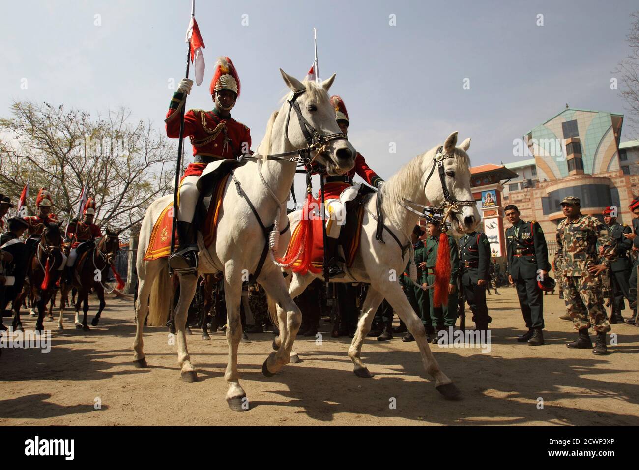 Nepal army parade hi-res stock photography and images - Alamy