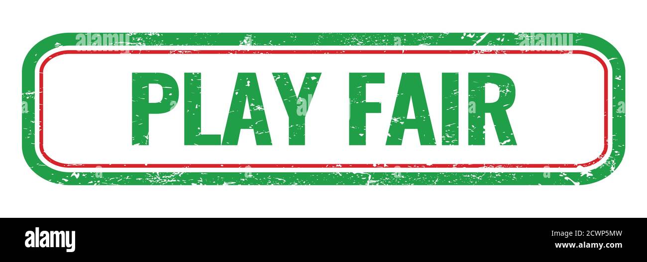 Play fair stamp hi-res stock photography and images - Alamy