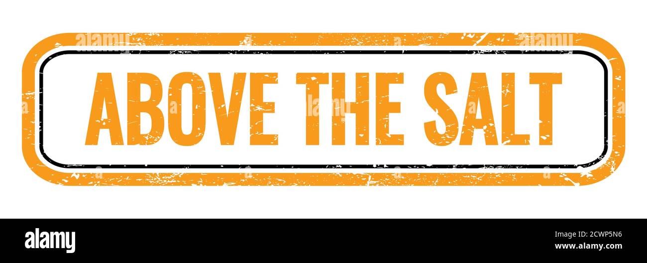 Above the salt stamp hi-res stock photography and images - Alamy