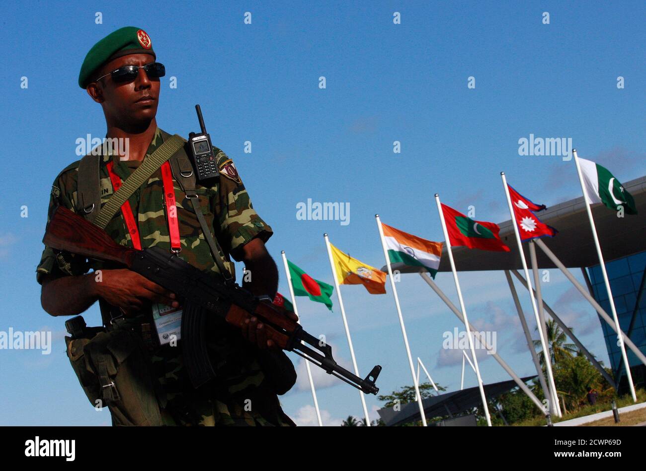 Saarc flags hi-res stock photography and images - Alamy