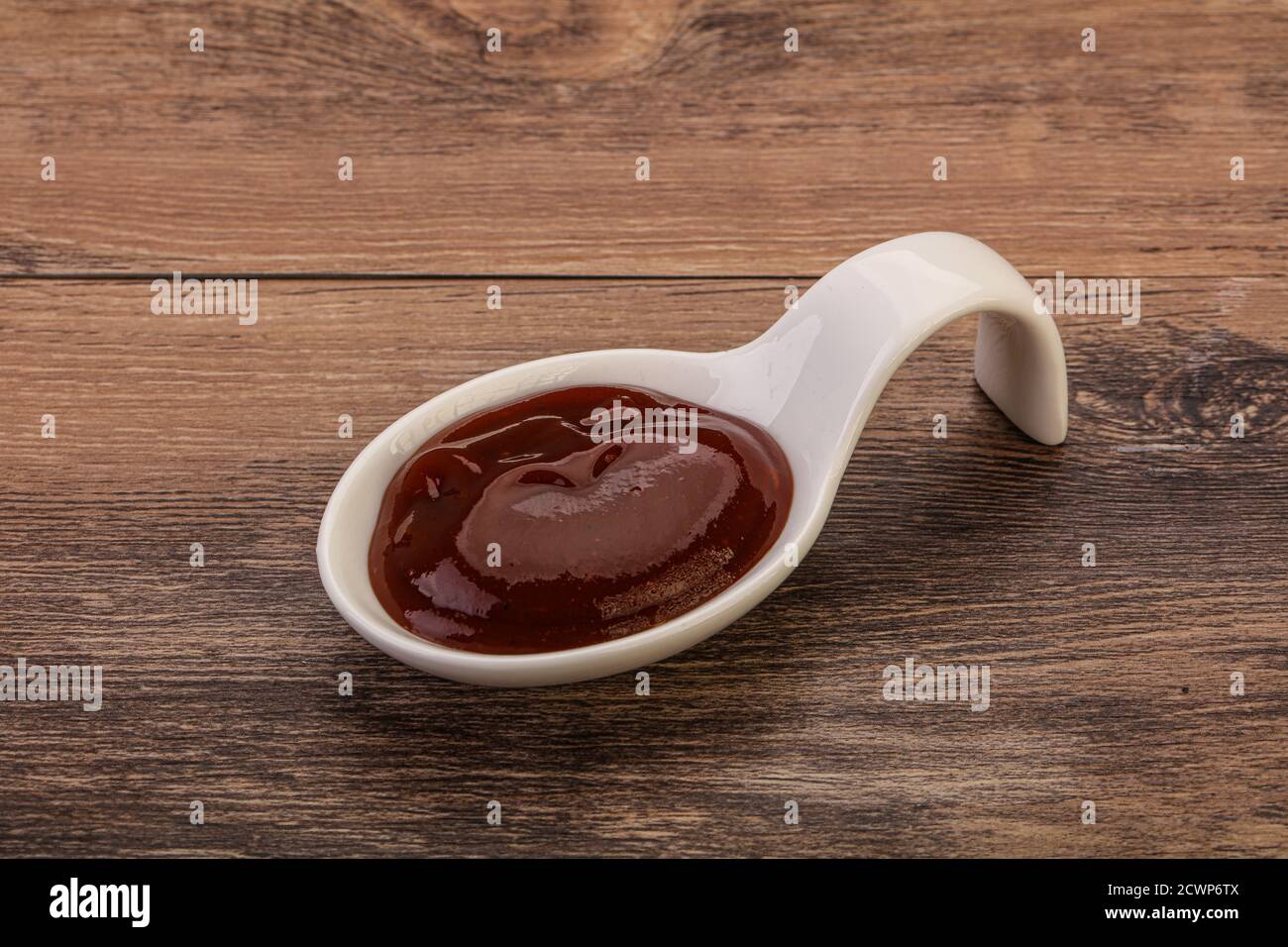 Traditional tomato Barbicue sauce in the bowl Stock Photo - Alamy
