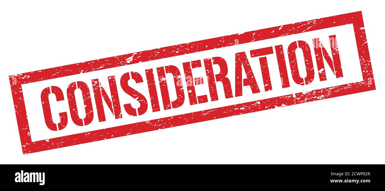 Consideration for Cut Out Stock Images & Pictures - Alamy