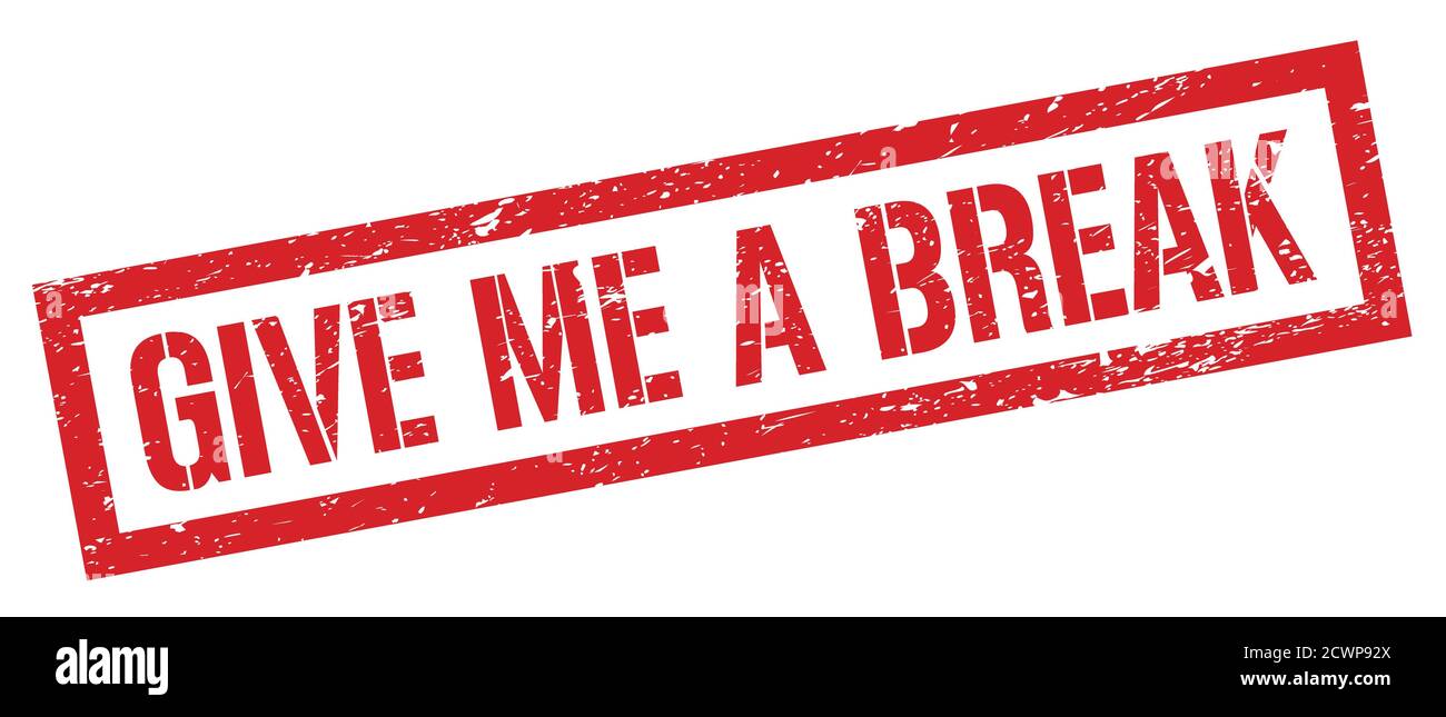 Give me break Cut Out Stock Images & Pictures - Alamy