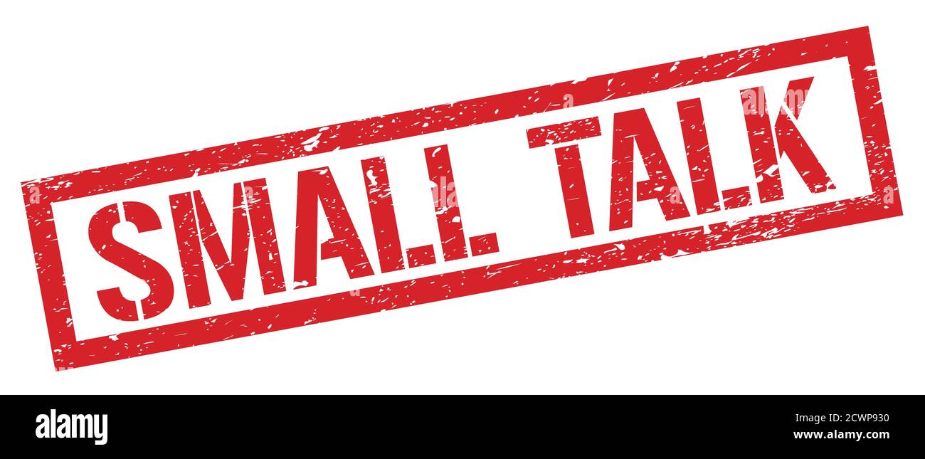 Small talk Cut Out Stock Images & Pictures - Alamy