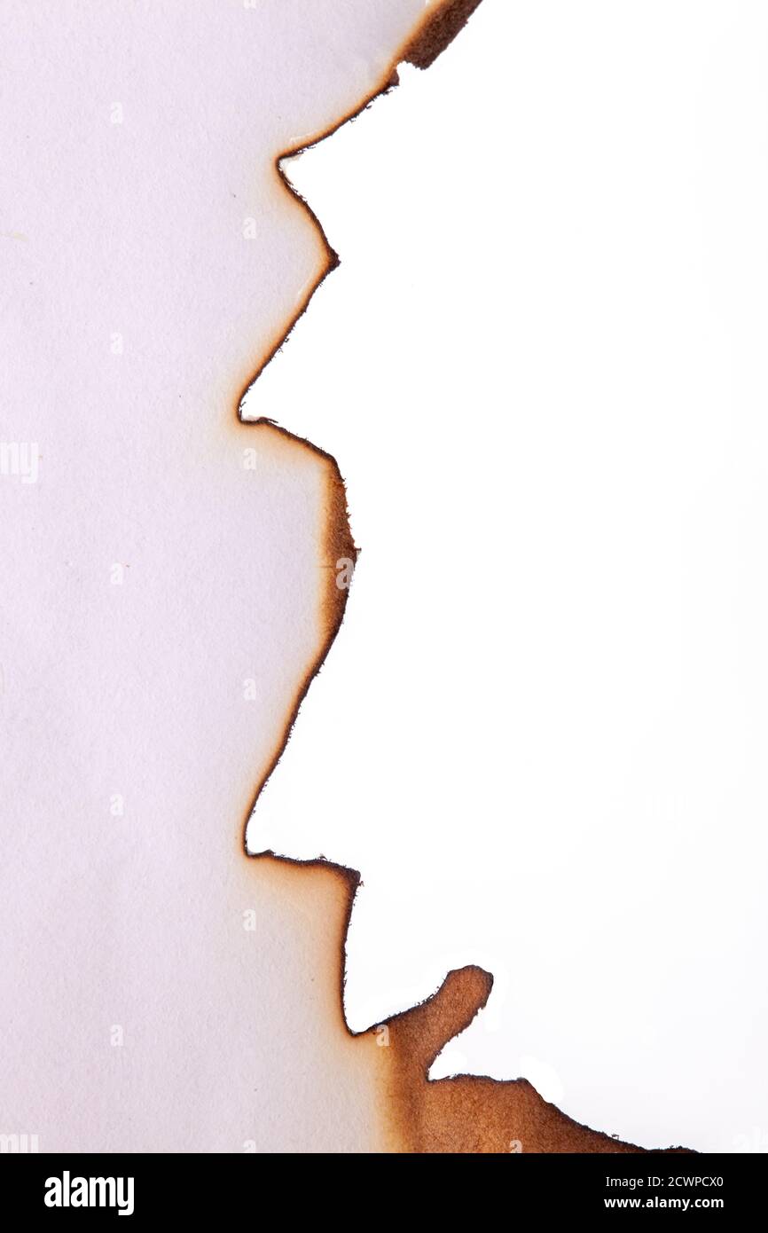 Torn paper burn collage hi-res stock photography and images - Alamy