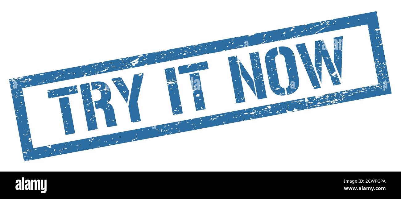 Try it now word hi-res stock photography and images - Alamy