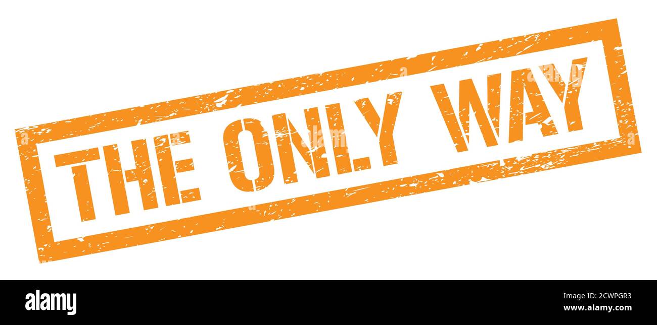 This way only sign Cut Out Stock Images & Pictures - Alamy