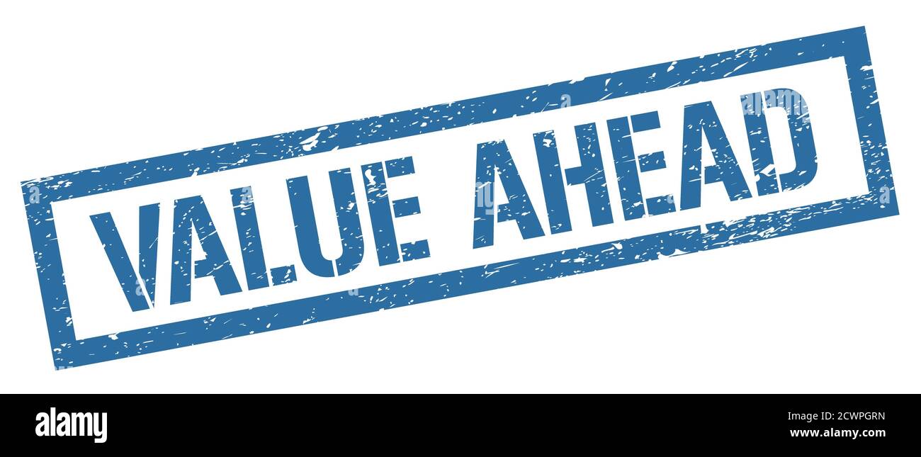 Value ahead stamp hi-res stock photography and images - Alamy