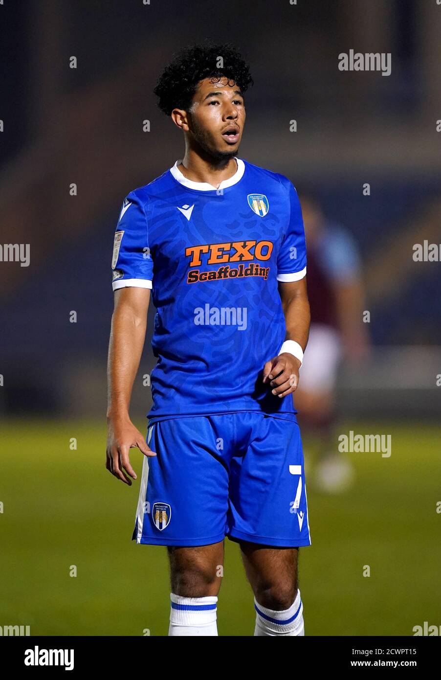 Colchester United's Courtney Senior during the EFL Trophy match at the ...