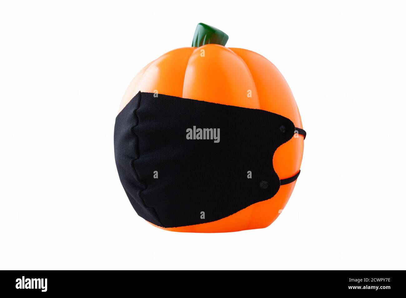 Plastic pumpkin mask Cut Out Stock Images & Pictures - Alamy