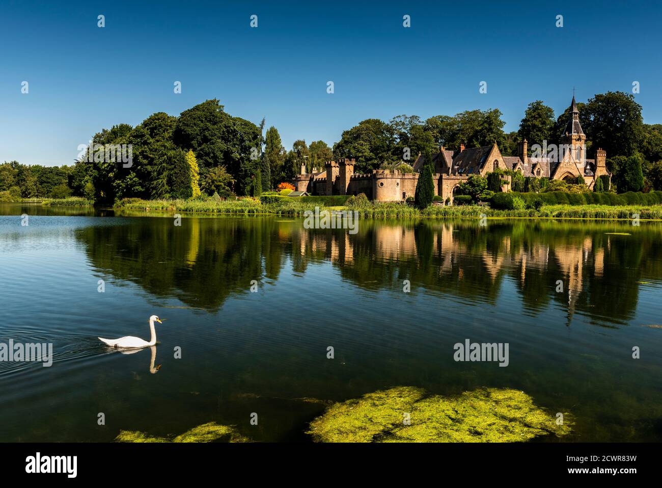 The fort, Newstead Abbey, Nottinghamshire ,England , UK Stock Photo - Alamy