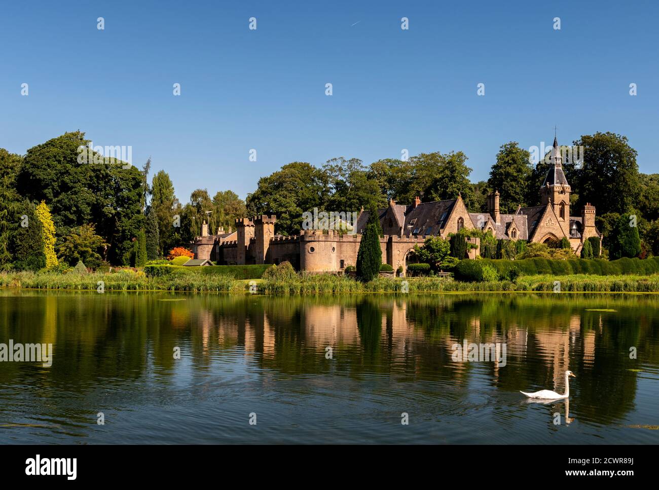 The fort, Newstead Abbey, Nottinghamshire ,England , UK Stock Photo - Alamy