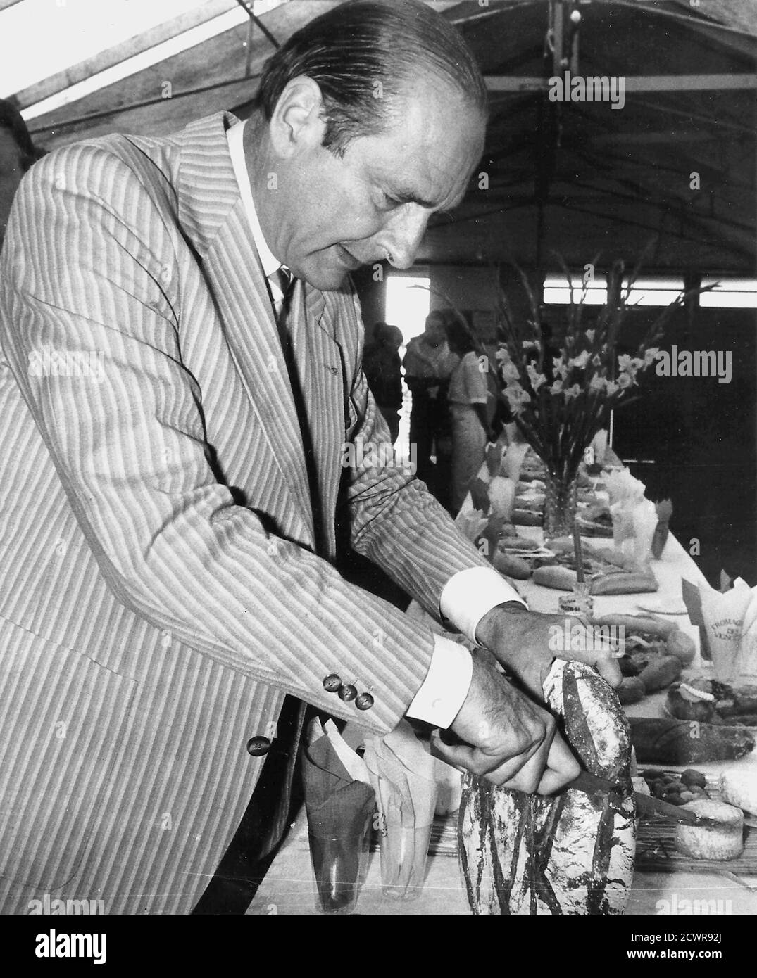 Jacques chirac 1986 Black and White Stock Photos & Images - Alamy