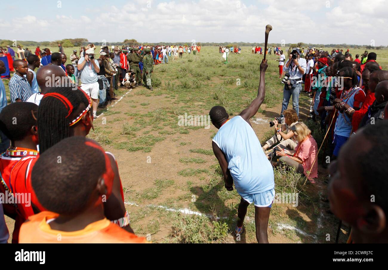 Maasai Olympics High Resolution Stock Photography and Images - Alamy
