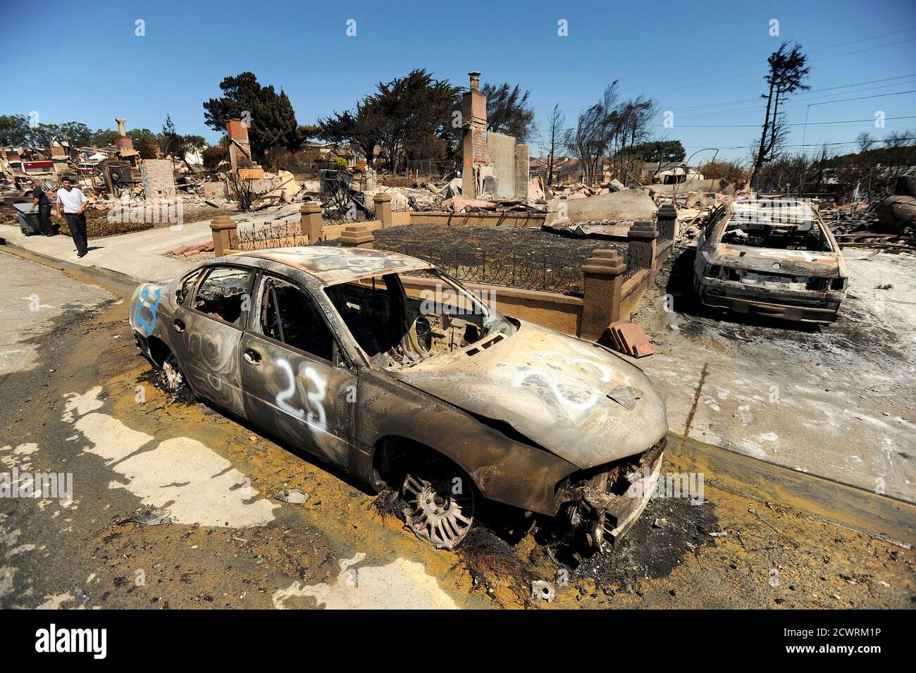 2010 gas pipeline explosion hi-res stock photography and images - Alamy