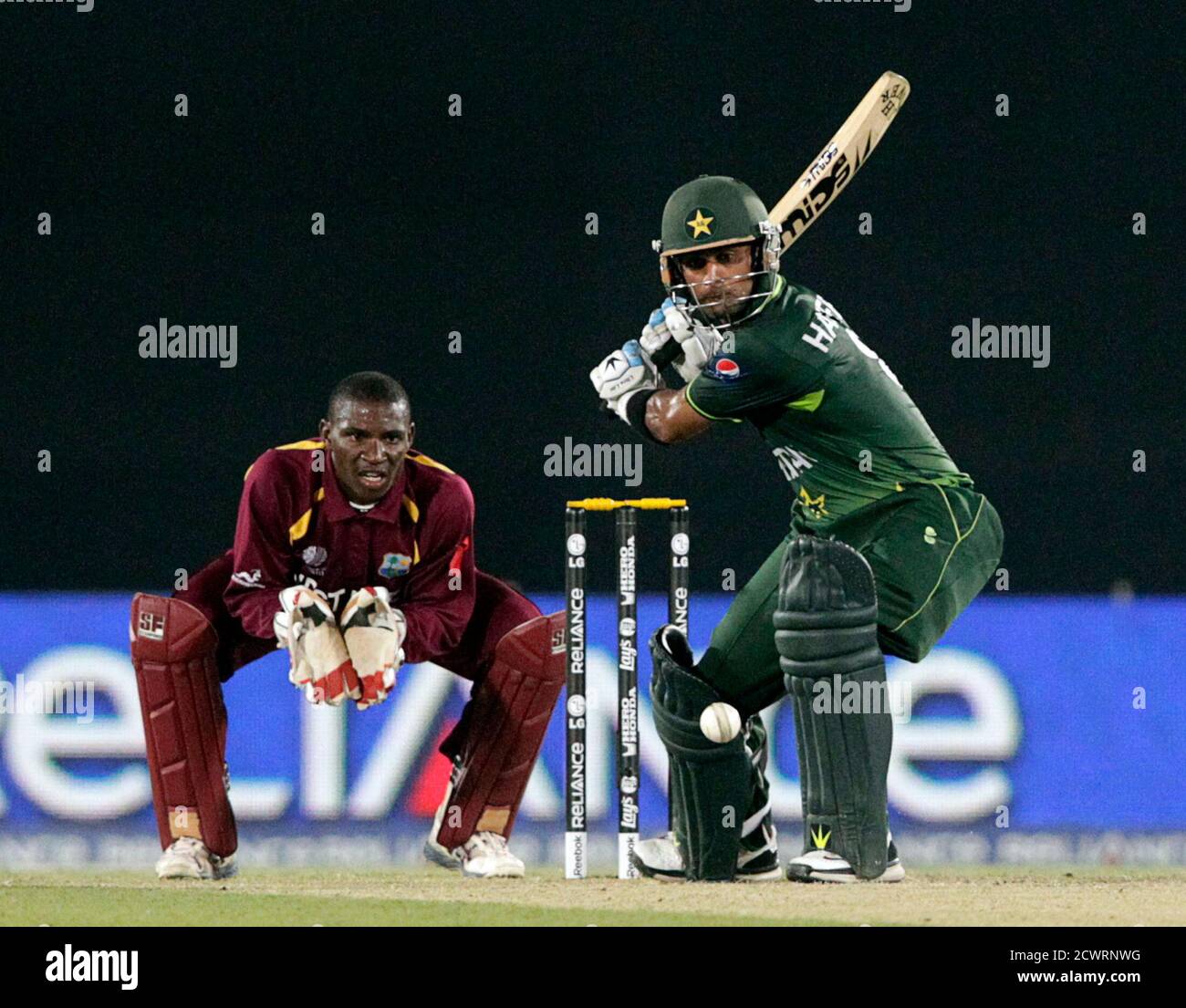 Devon thomas cricket hi-res stock photography and images - Alamy
