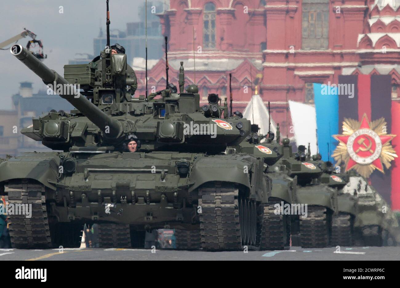 May day russia military parade hi-res stock photography and images - Alamy