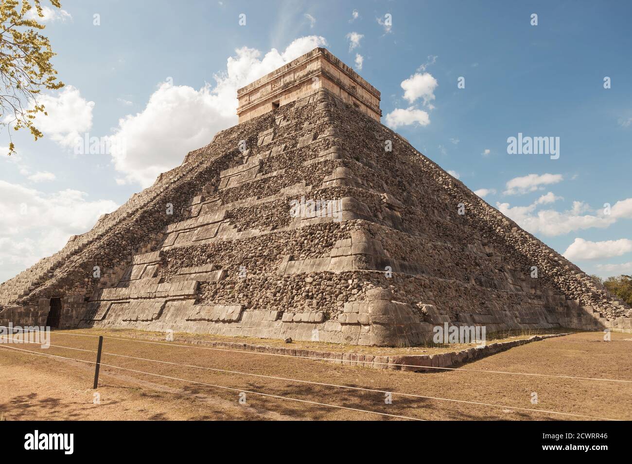 Pyramid in Tulum Mexico Stock Photo - Alamy