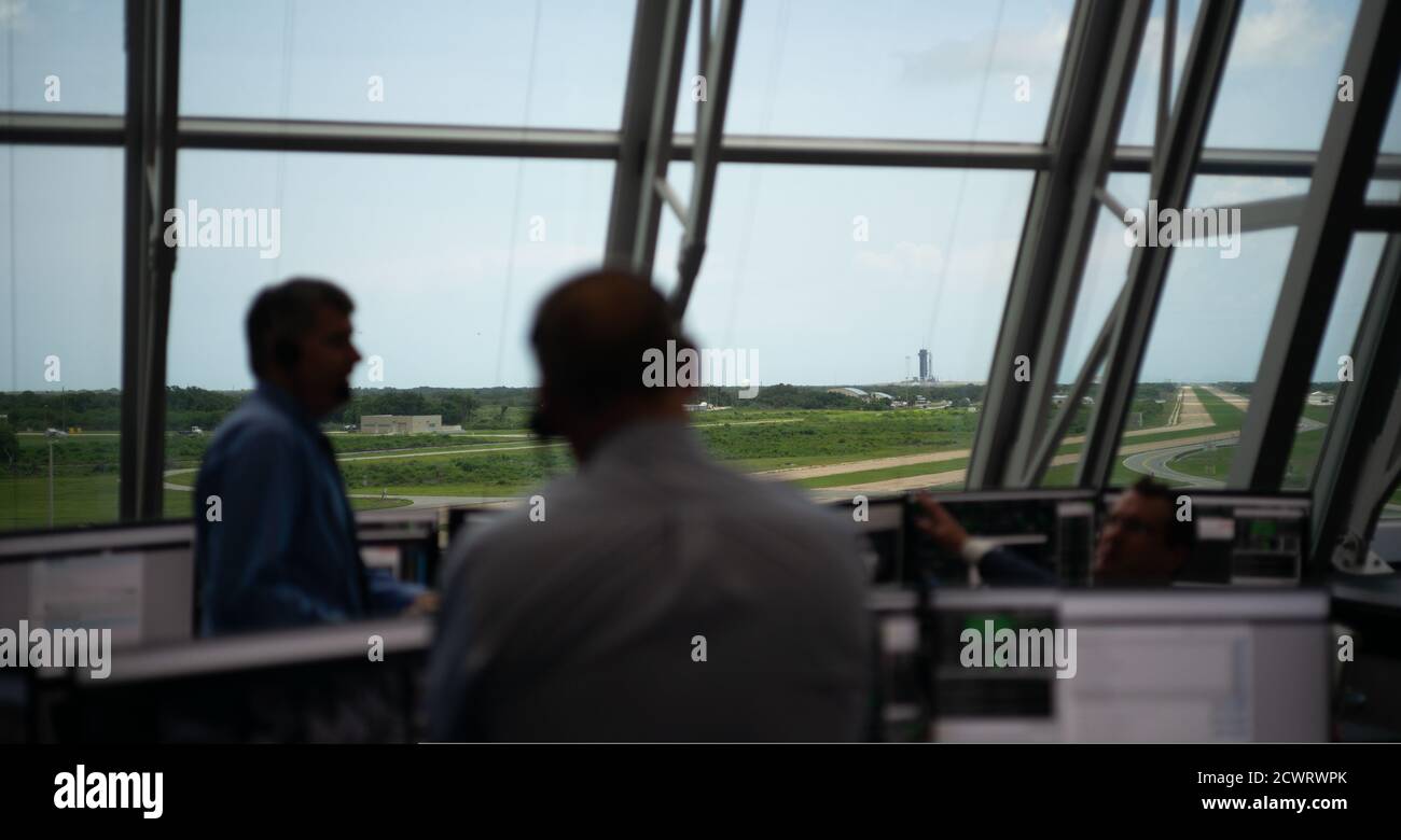 SpaceX Demo-2 Launch A SpaceX Falcon 9 rocket carrying the company's ...