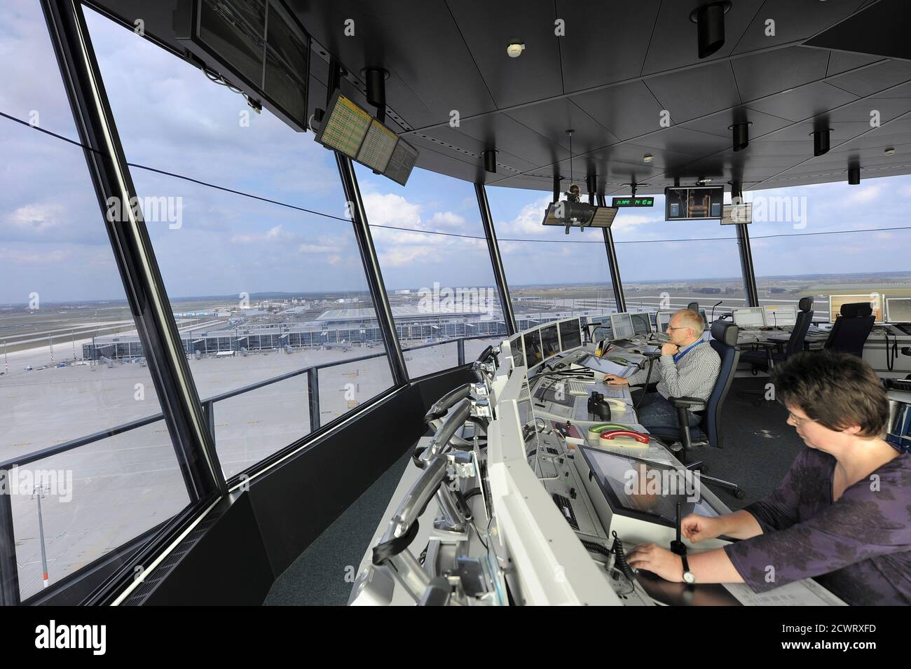 Air traffic watch tower hi-res stock photography and images - Alamy