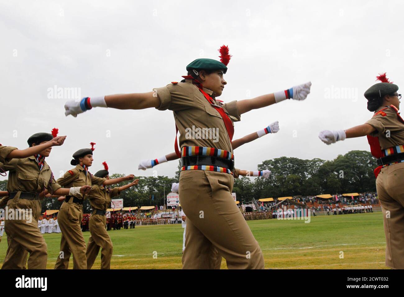 National cadet corps ncc female hi-res stock photography and images - Alamy