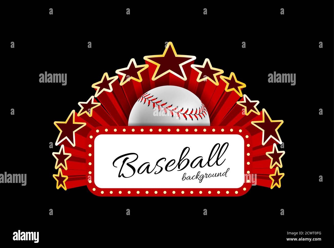 Scoreboard baseball Stock Vector Images - Alamy