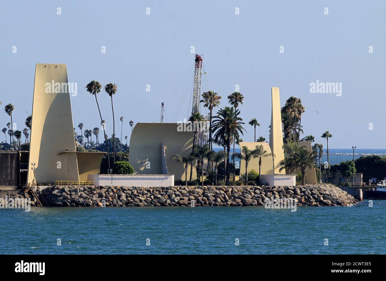 Long Beach California Thums Island High Resolution Stock Photography ...