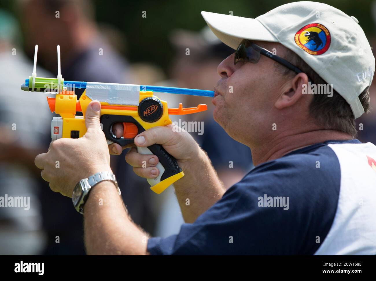 Pea shooter toy hi-res stock photography and images - Alamy