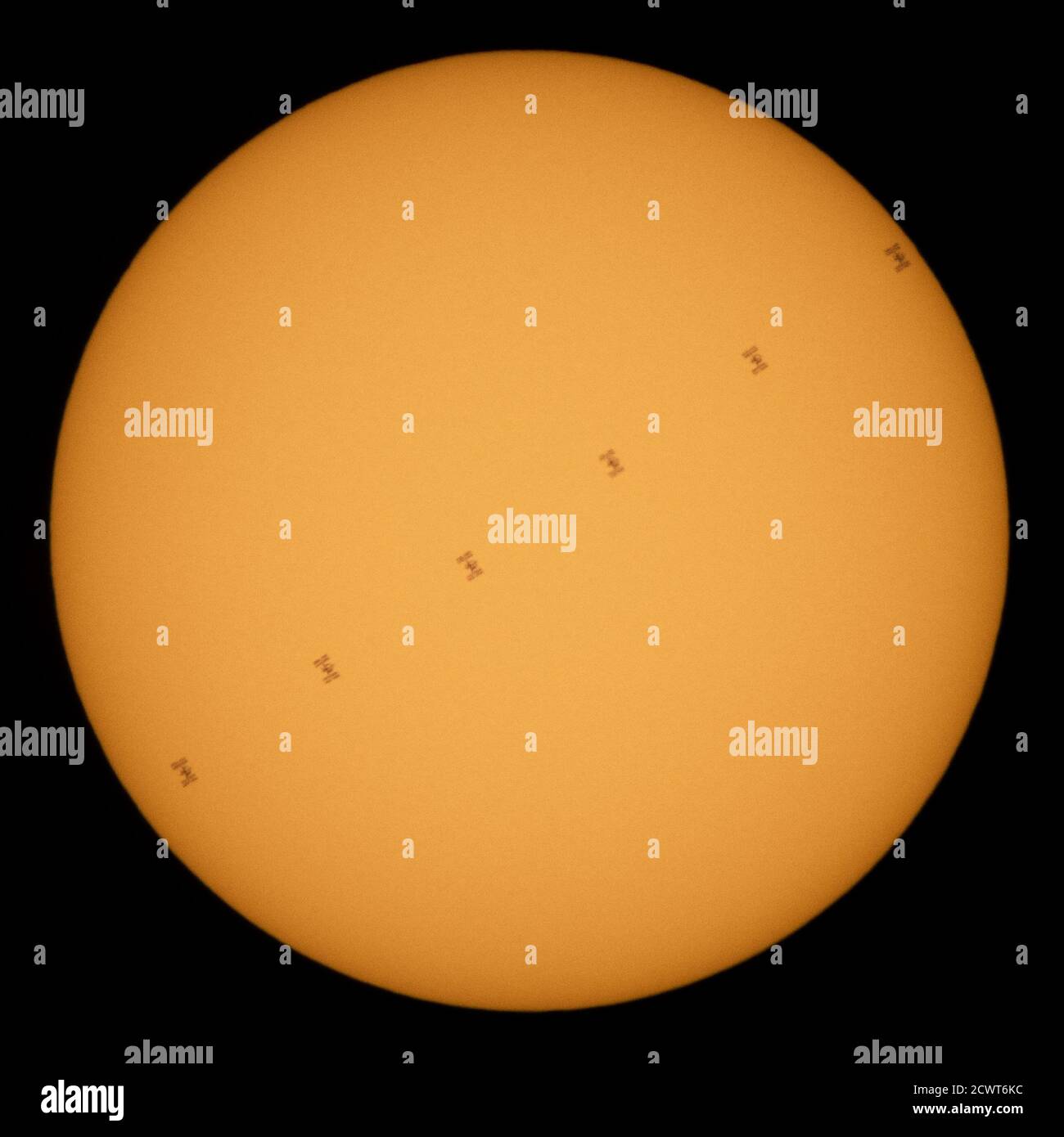 On June 24, 2020, the International Space Station (ISS), with five crew ...