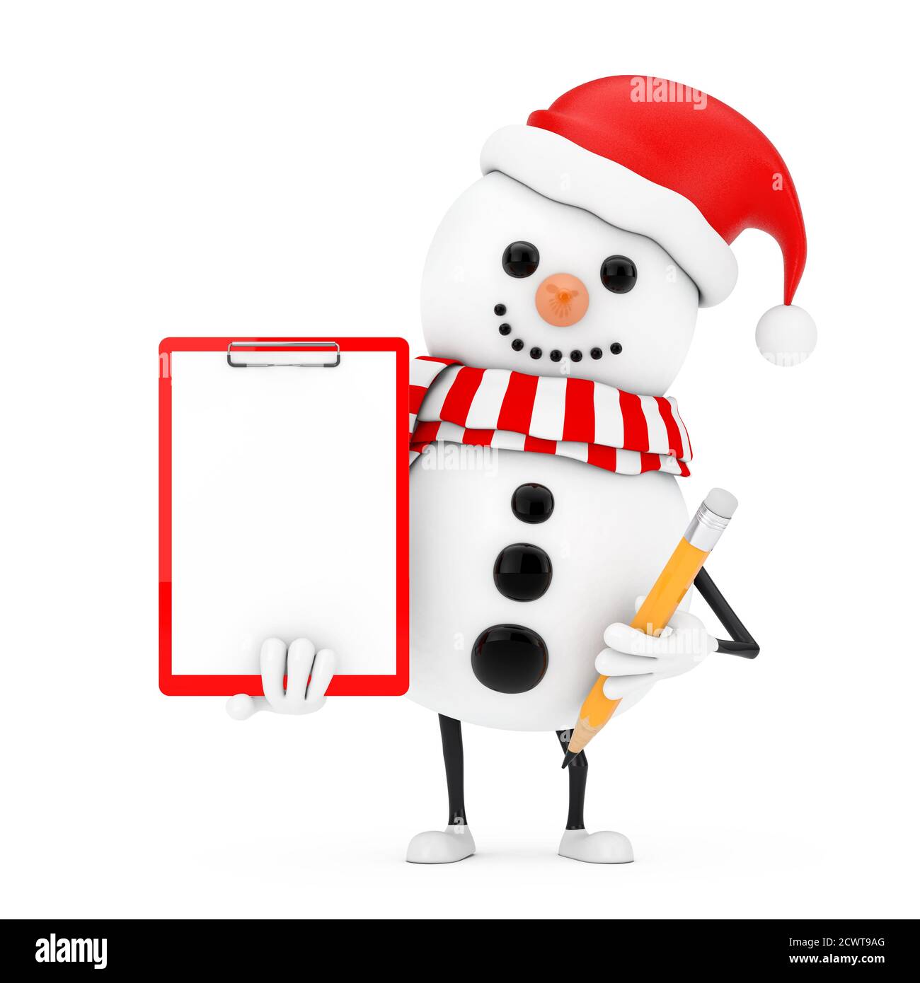 Snowman Holding Sign Clipart Png