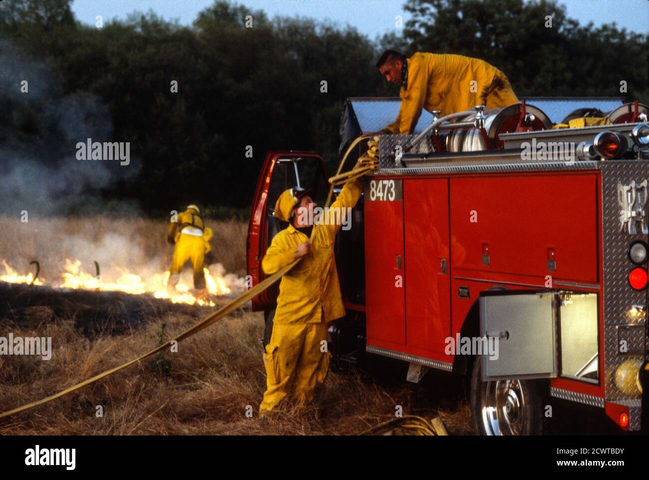 Fire containment line hi-res stock photography and images - Alamy