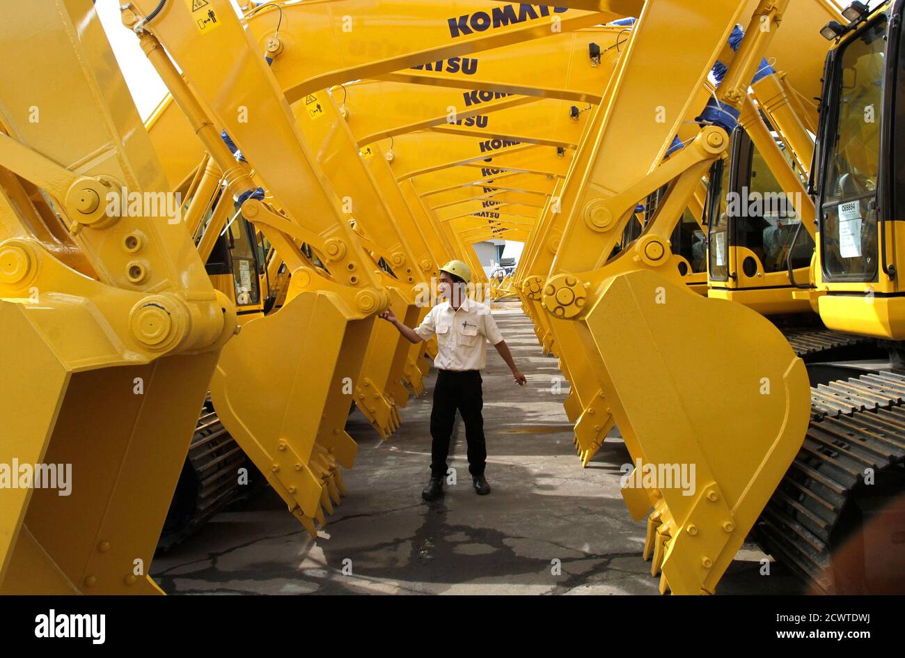 Heavy Equipment Yard High Resolution Stock Photography and Images - Alamy