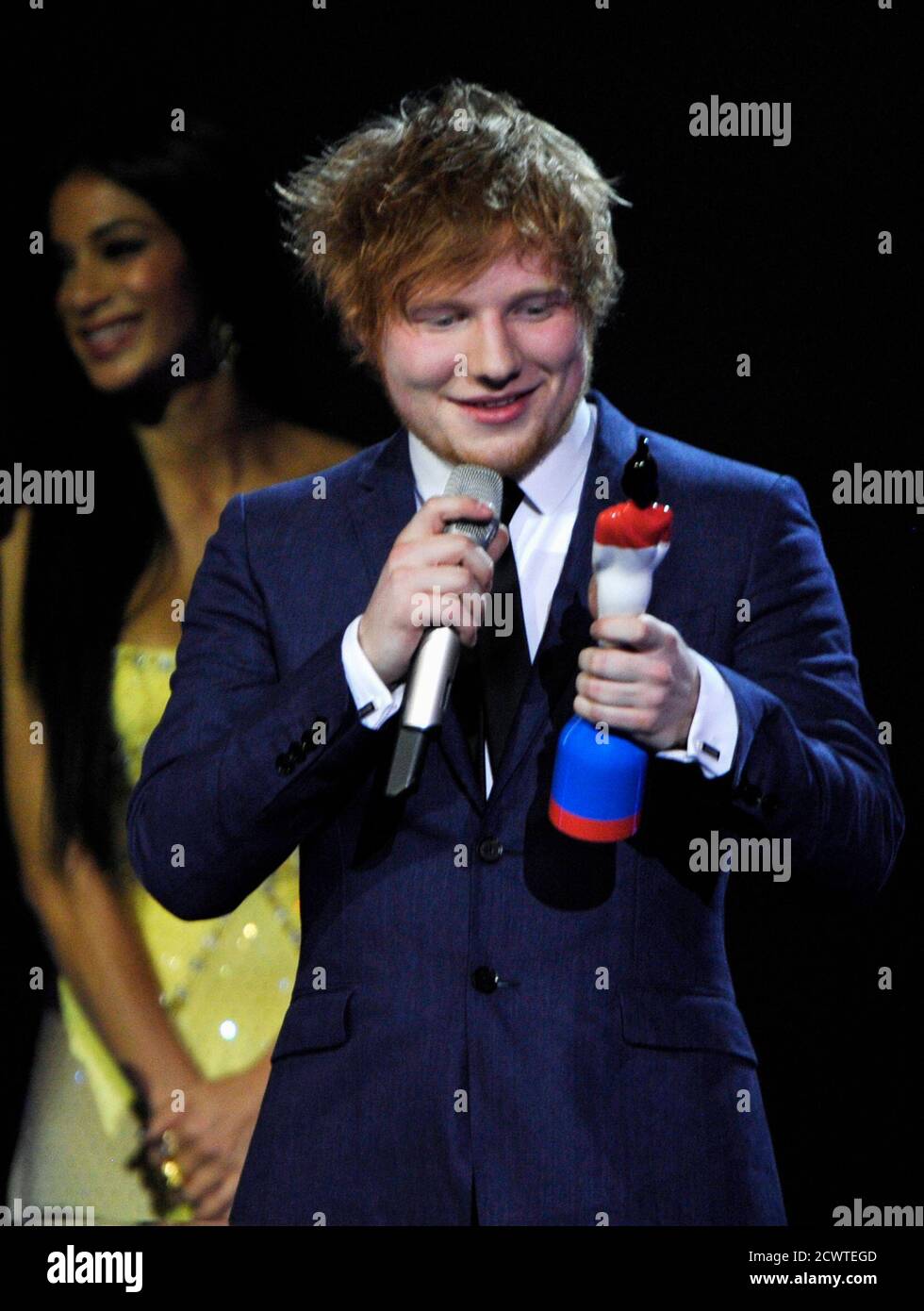 Brit award 2012 hi-res stock photography and images - Alamy