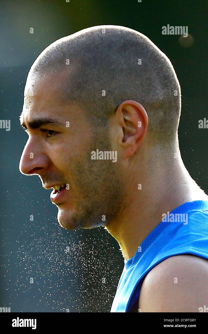 Karim benzema attends hi-res stock photography and images - Alamy