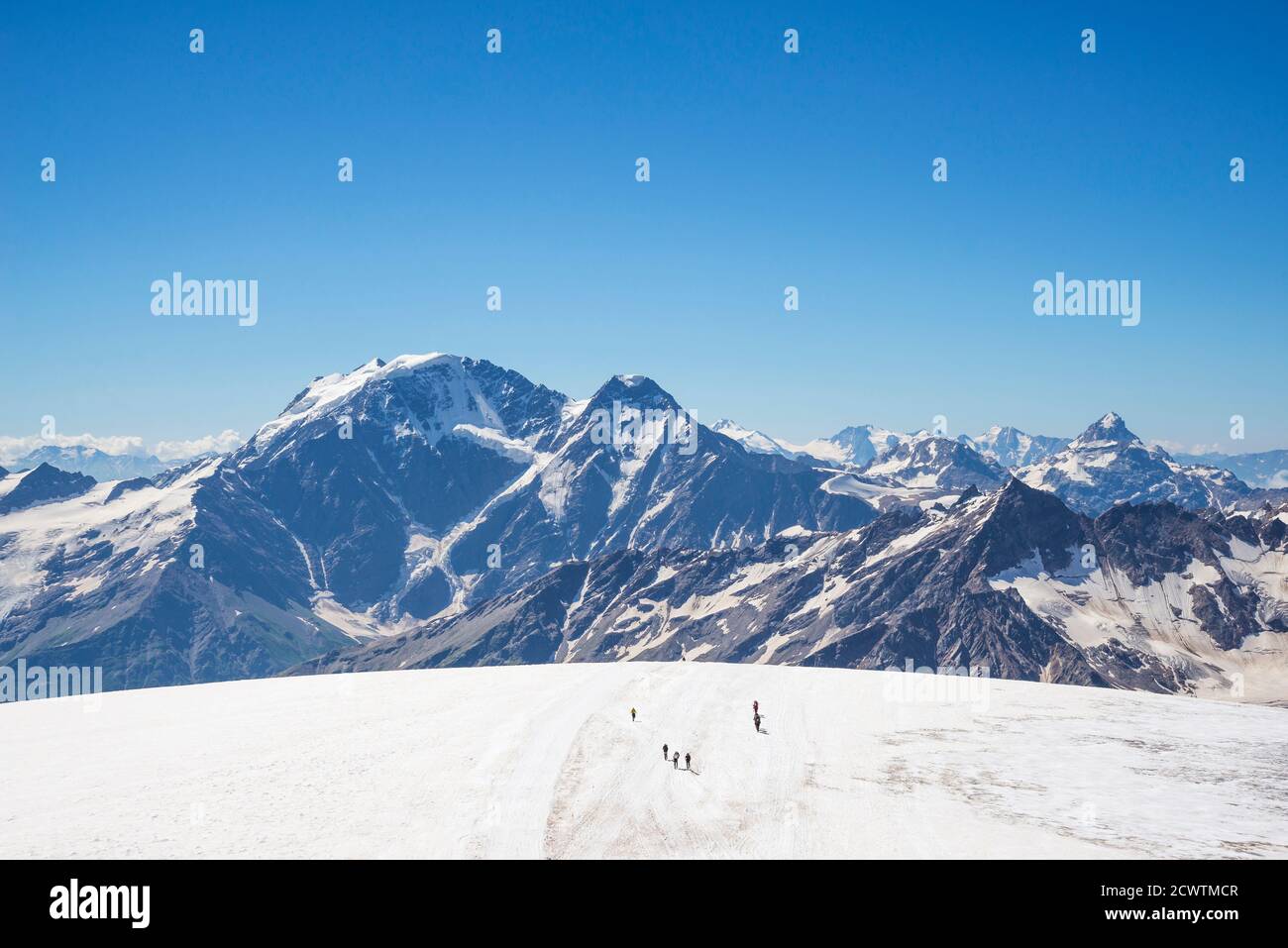 Snow covered mountains meadow hi-res stock photography and images - Alamy