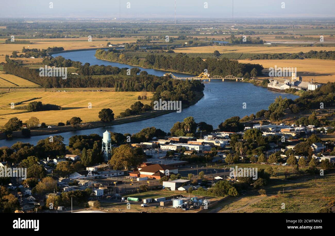 San joaquin river delta aerial hi-res stock photography and images - Alamy