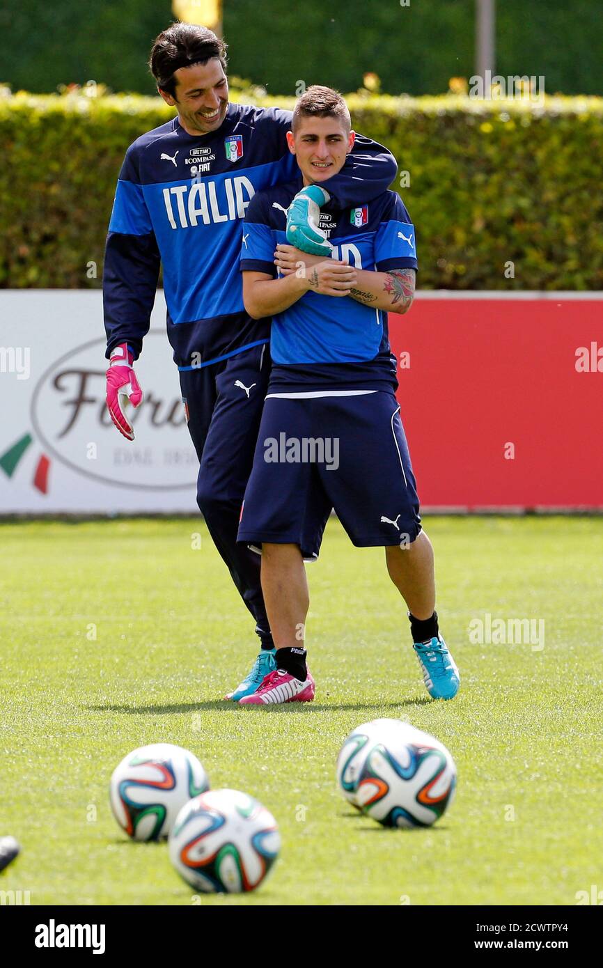 Marco verratti italy national team hi-res stock photography and images ...